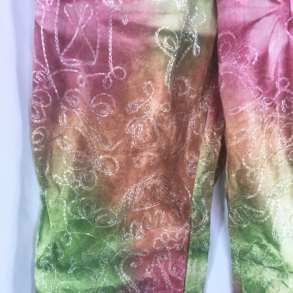 funky kids | Bottoms | Funky Kids Hippy Boho Capris Girls Sz | Poshmark